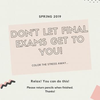 Stress Relief from Final Exams | Community College of Philadelphia