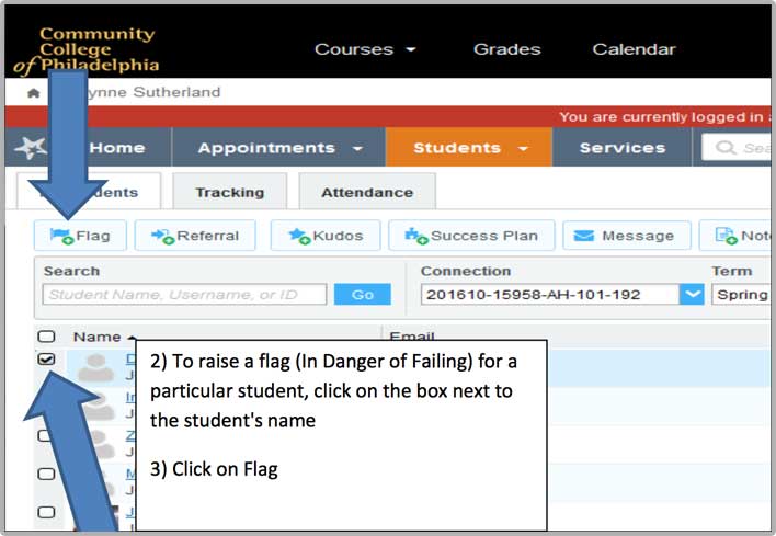Raising Flags Manually | Community College of Philadelphia