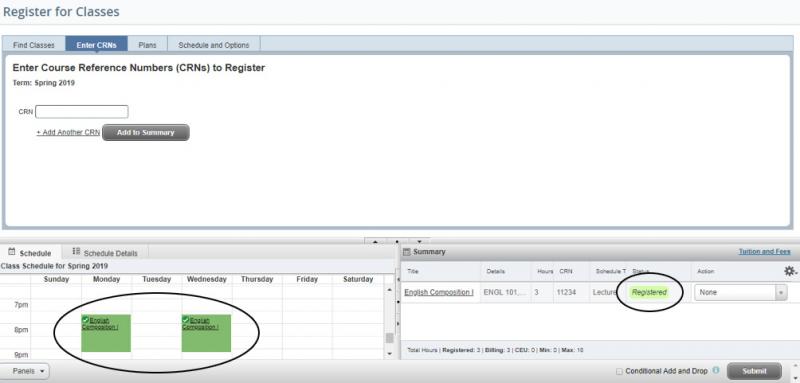 Registering for Courses through MyCCP (ESL) | Community College of ...