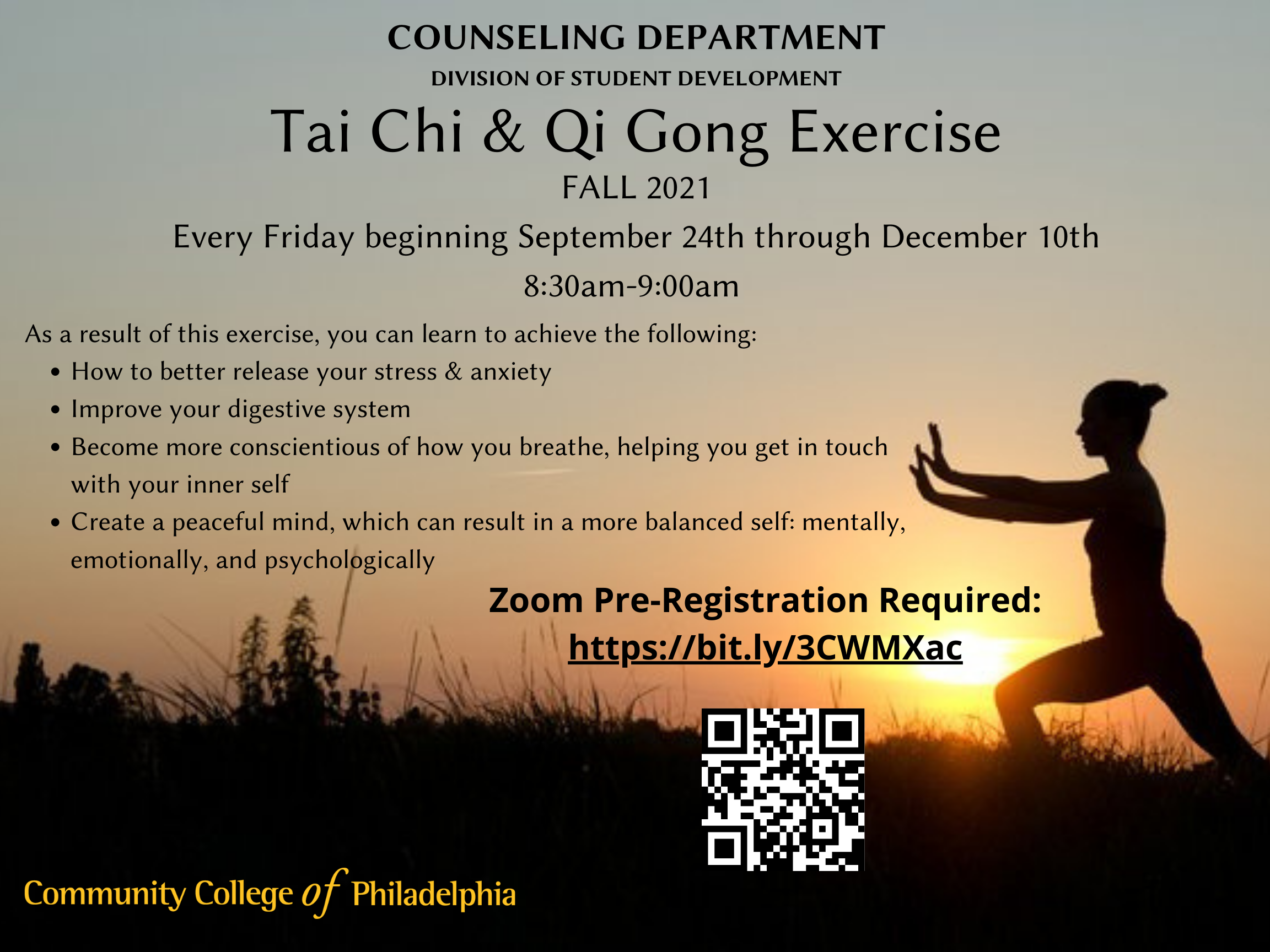 Tai Chi & Qi Gong Exercise | Community College of Philadelphia